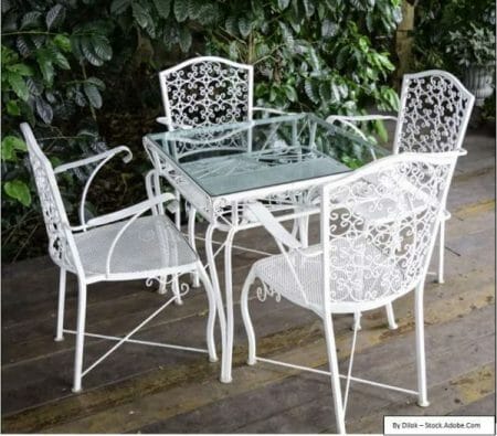 Prevent rust on metal patio chairs with these Simple Tricks